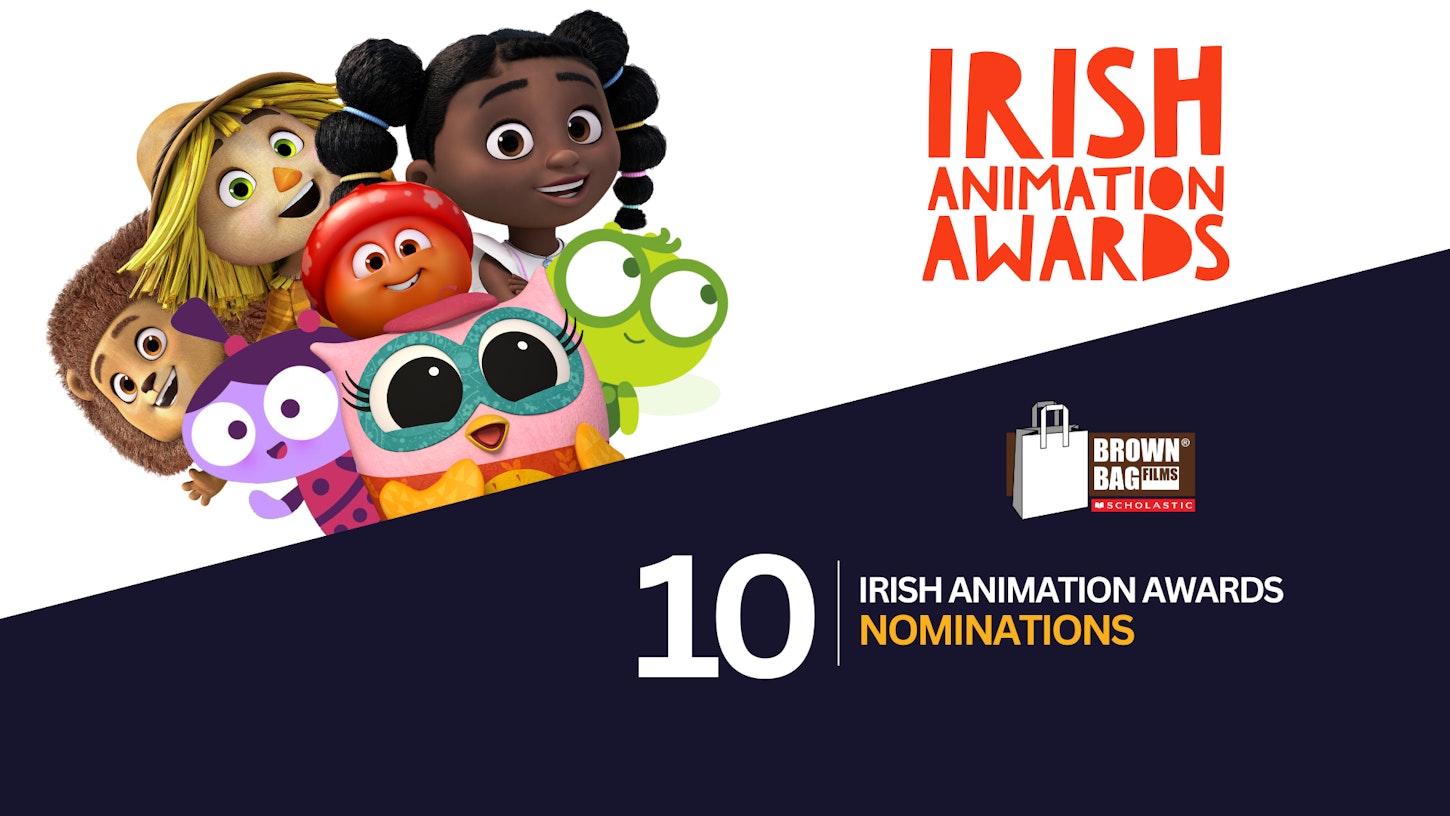 Brown Bag Films Nominated for 10 Irish Animation Awards! - Brown Bag Labs