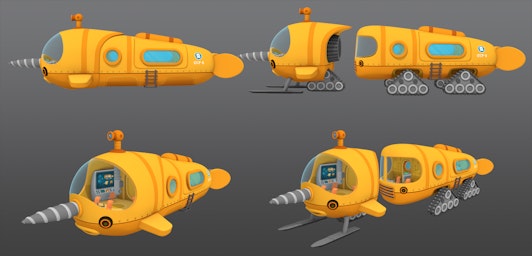 Making Of: The Gup-S #Octonauts - Brown Bag Labs
