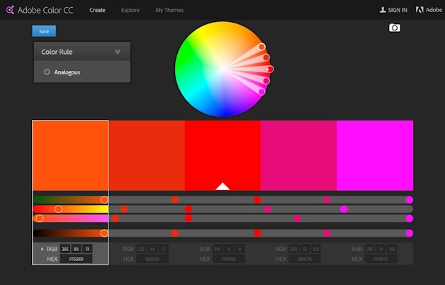 Find Your Perfect Palette with the Adobe Color Tool! #TopTip - Brown ...