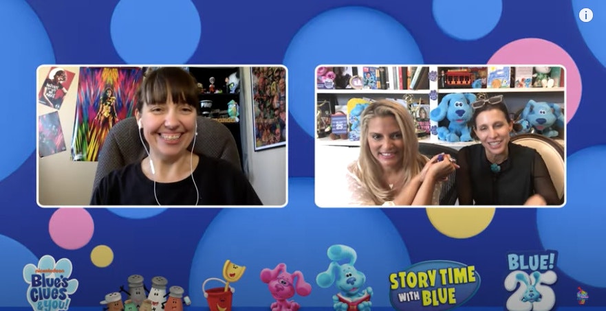 Blue’s Clues Interview: Angela Santomero & Traci Paige Johnson - Brown ...