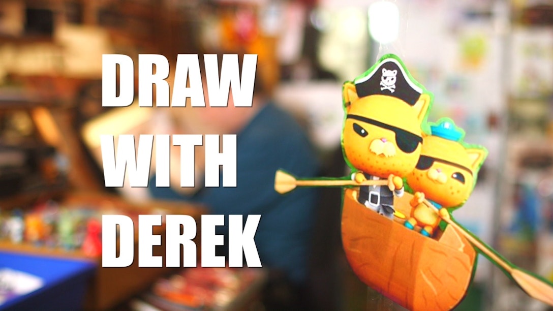 Draw with Derek: Learn how to draw the Calico Jack from the Octonauts ...