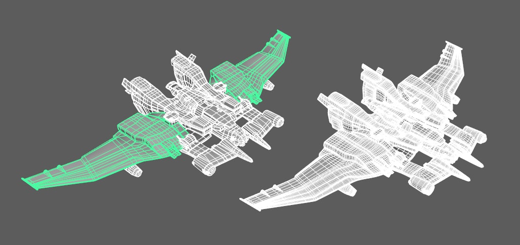 Sci-fi Ship Model Texturing Breakdown #Tutorial - Brown Bag Labs