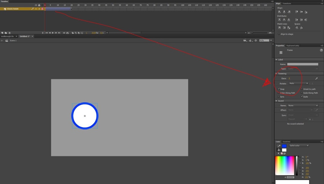 Flash Animation Tutorial #Part2 - Brown Bag Labs