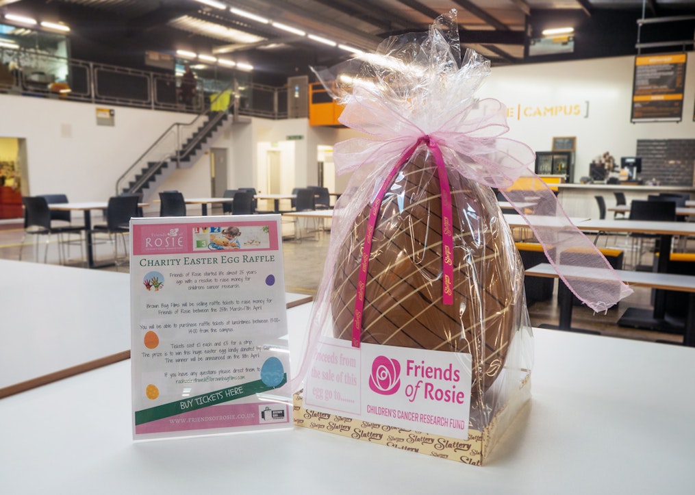 Friends of Rosie Easter Egg Raffle in Manchester #Fundraiser - Brown ...