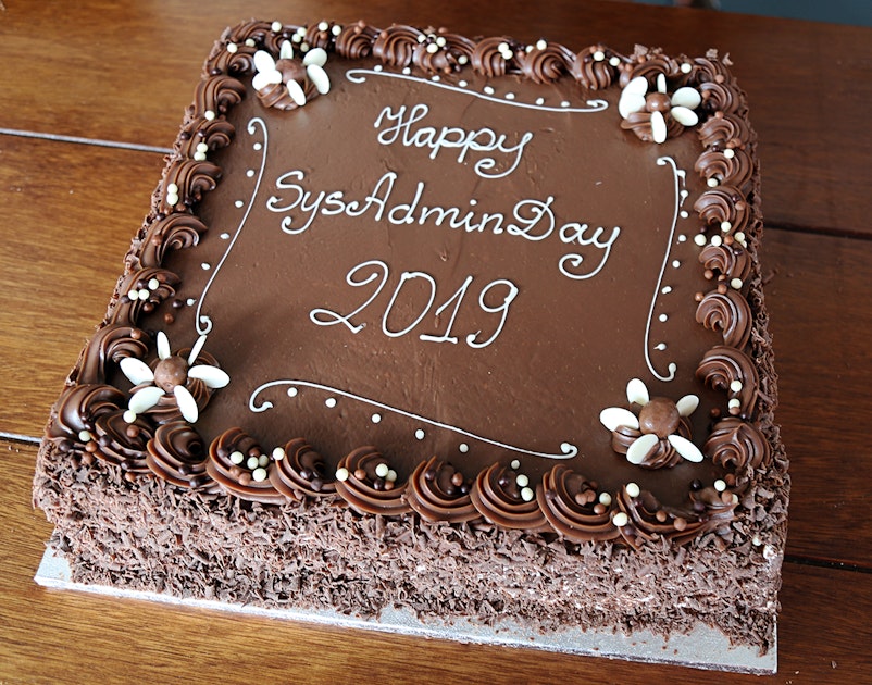 Happy SysAdmin Day 2019! - Brown Bag Labs