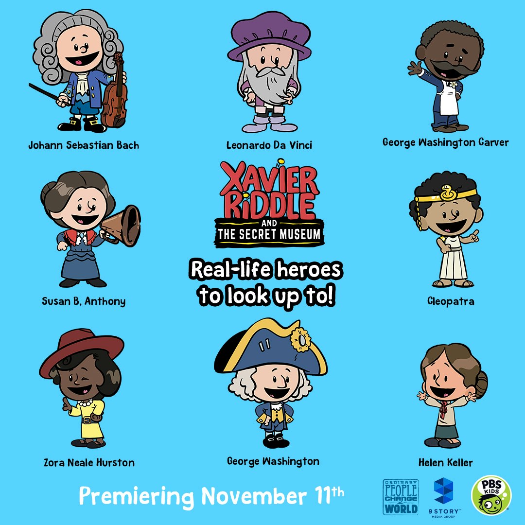 Xavier Riddle and the Secret Museum is HERE! - Brown Bag Labs