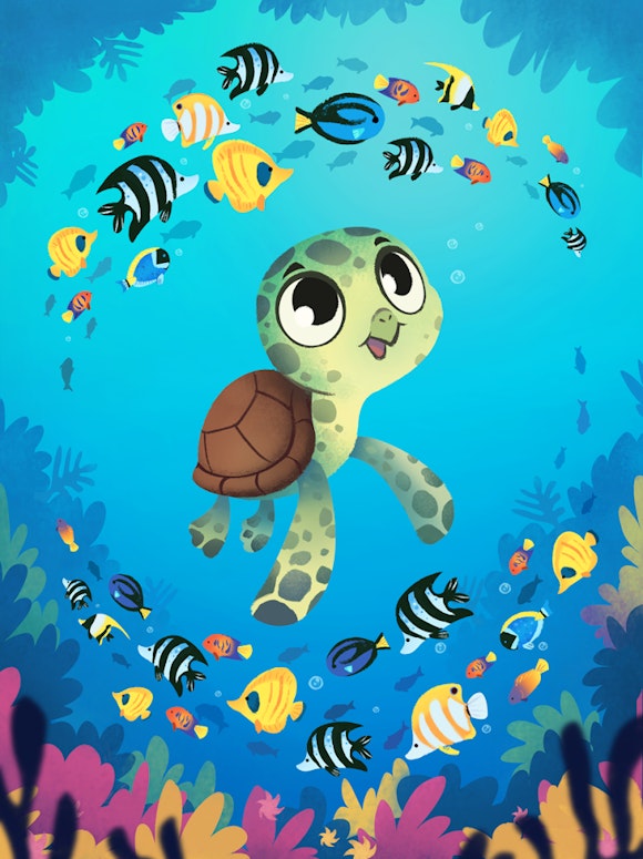 Sea Turtle #Sketch - Brown Bag Labs