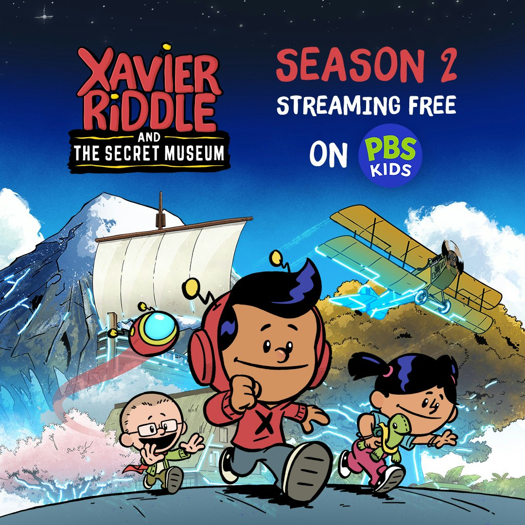 Season 2 of Xavier Riddle and the Secret Museum Now Streaming Free on ...
