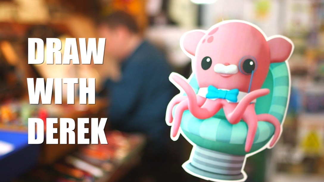 Draw with Derek: Learn how to draw Professor Inkling from the Octonauts ...